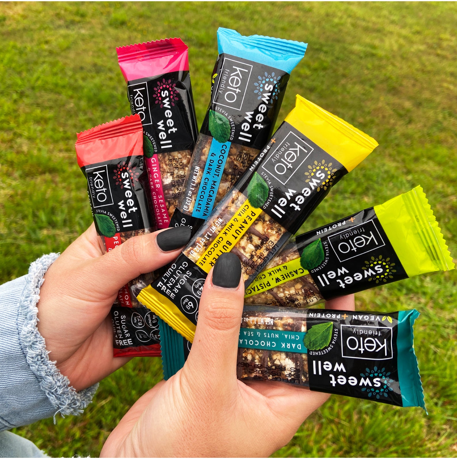 Keto Chocolate Bars Variety 12 Pack – Sweetwell Store